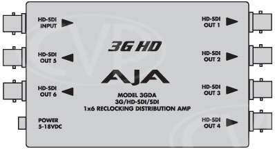 Buy - AJA 3GDA Reclocking DA (3GDA-R0)
